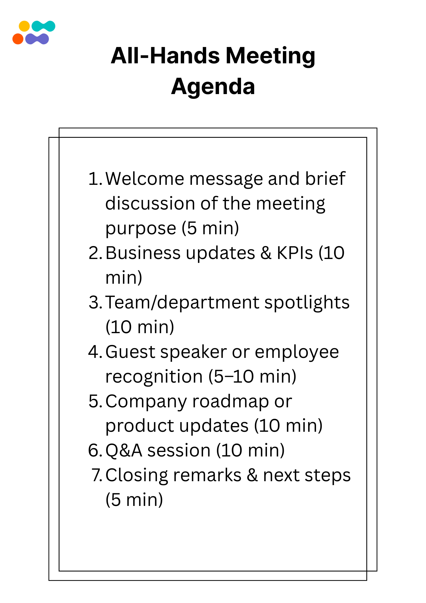 All Hands Meeting 2025: What It Is & How to Run It - Sembly AI